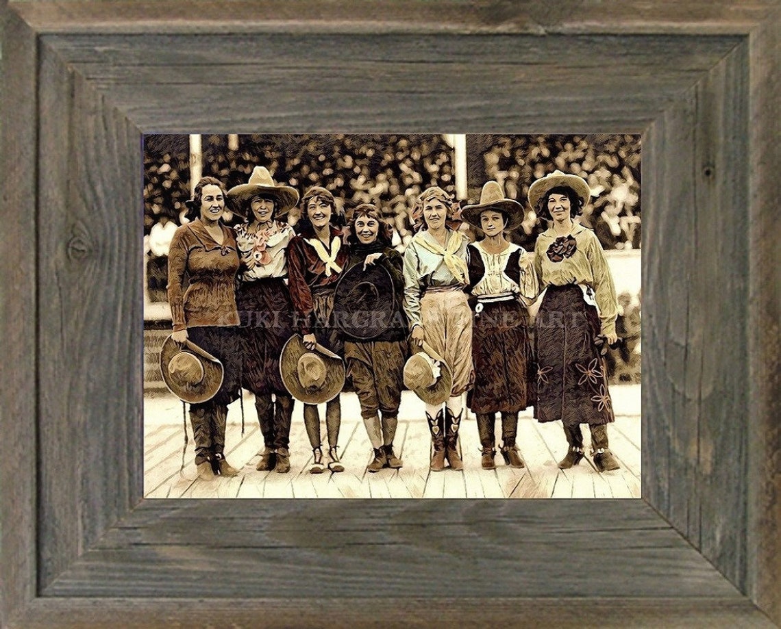 Vintage Wall Decor Classic Old Wild West Retro Rodeo Pendleton OREGON ...