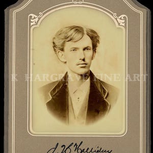Doc Holliday Portrait Actual Historical Photograph Restored Antique Old ...
