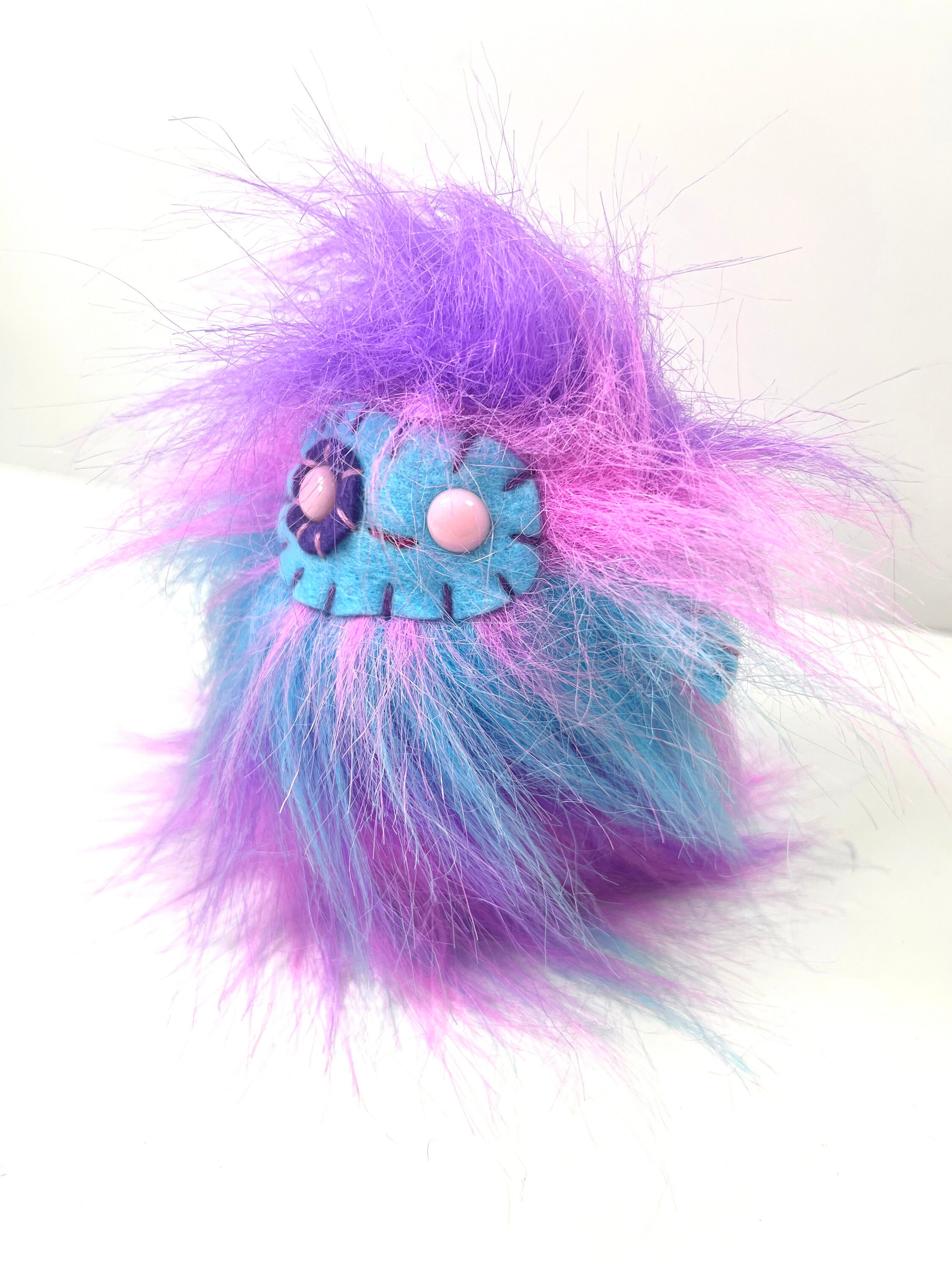 Weird Plush Monster - Small Stuffed Animal - Miniature Toy - Little ...