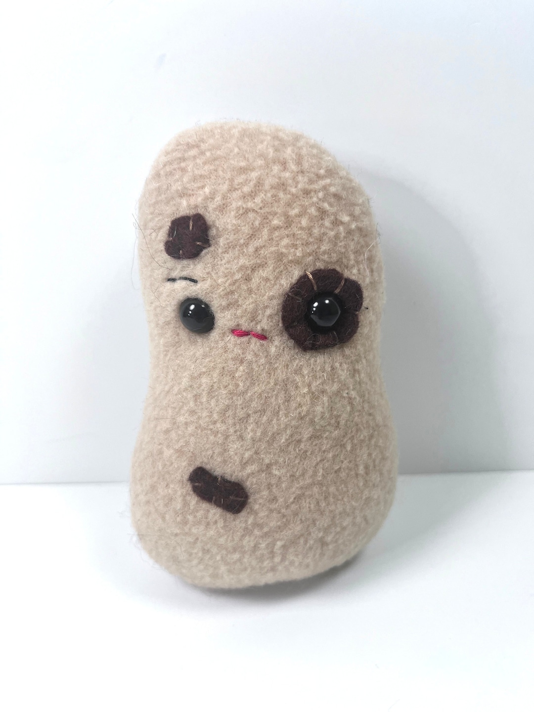 Pensive Potato Plushie Kawaii Food Stuffed Animal Cute Silly Little Toy ...