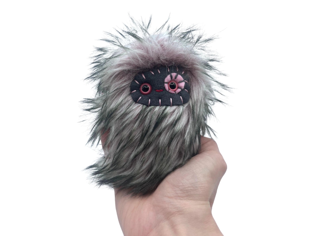 Super Cute Stuffed Animal - Weird Little Toy - Fluffy Plushies - OOAK ...
