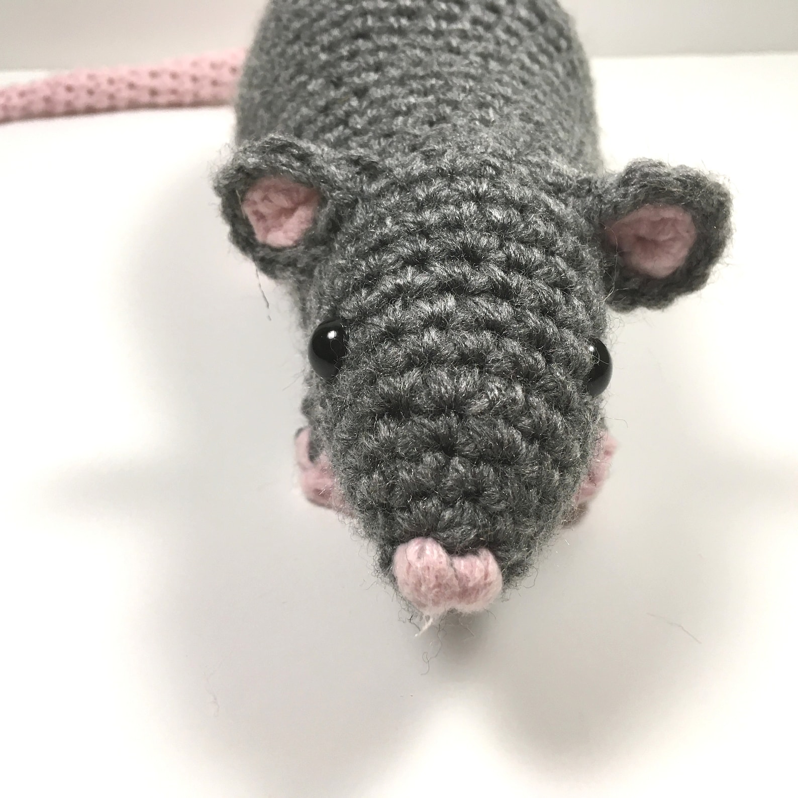 Cute Rat Plush Amigurimi Soft Toy Kawaii Rodent Stuffed | Etsy