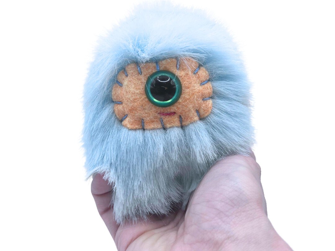 Cyclops Monster Plush Ugly Cute Toy Cute Baby Cyclops Small Fluffy ...