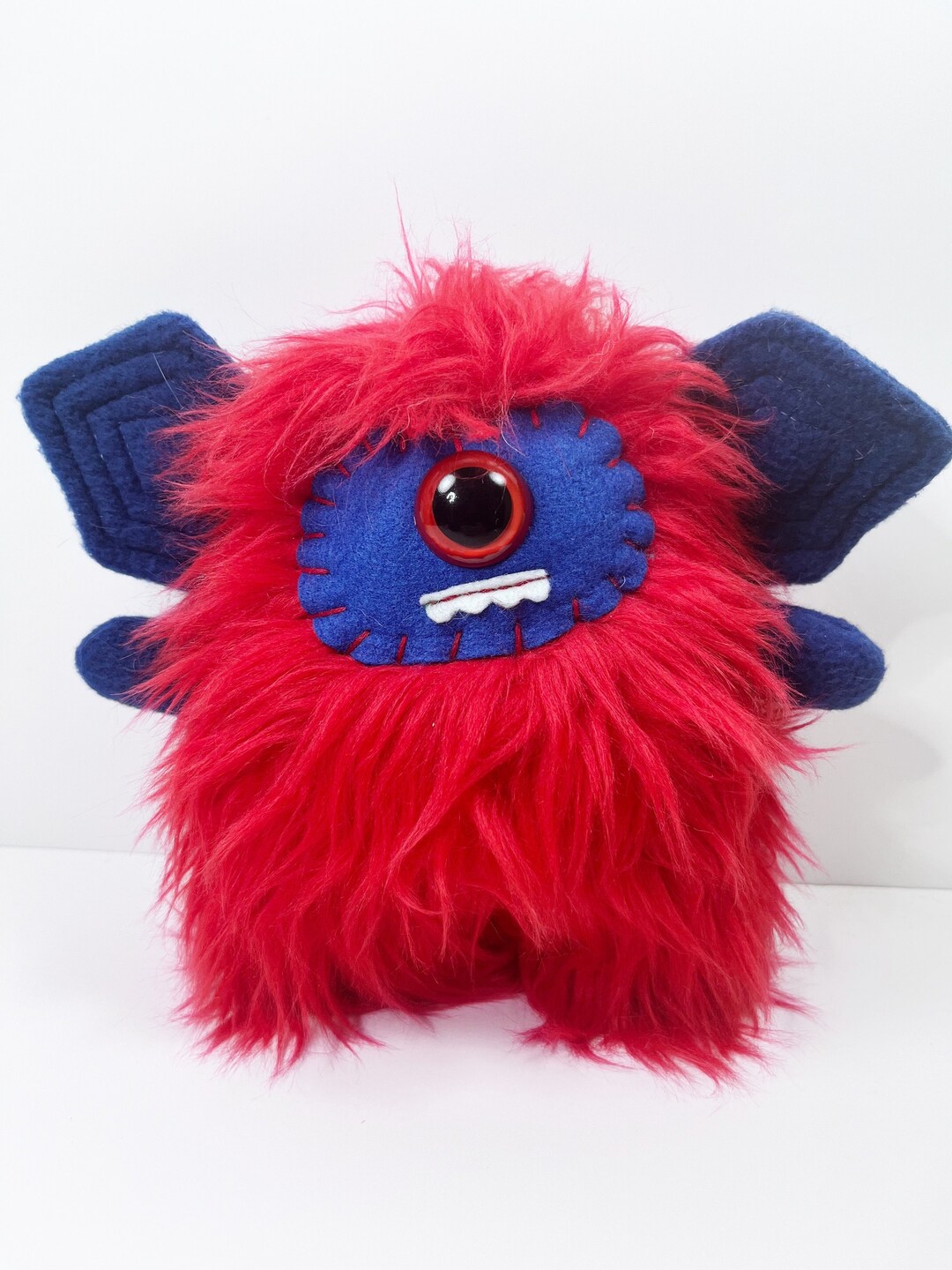 Handmade Plush Cyclops Monster Toy - Creepy Cute Stuffed Animal ...