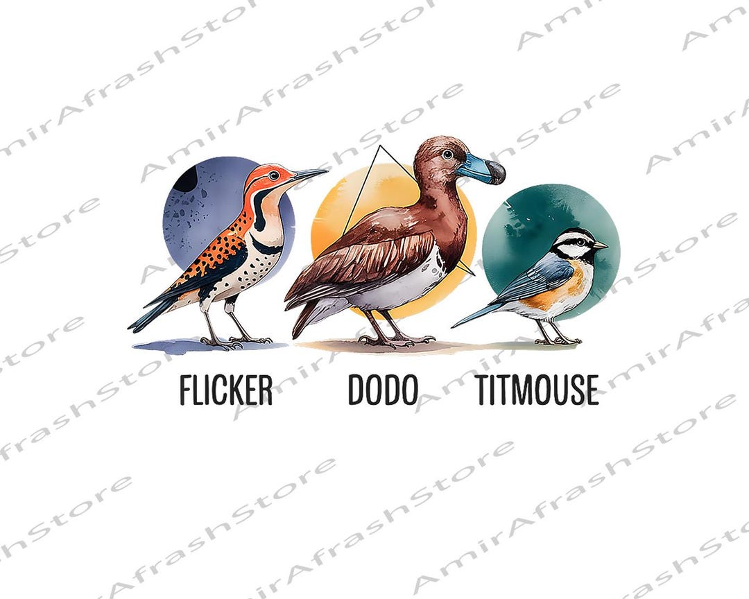 Anti-maga Bird Shirt Png, Flicker Dodo Titmouse Subtle Fck Trump Png ...