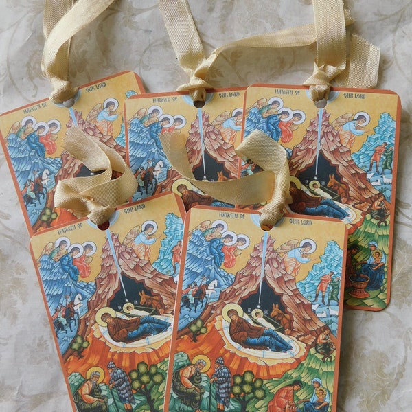 Orthodox Nativity Card - Etsy