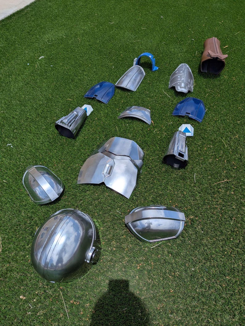 The Mandalorian Full Armor Set 3D Printed - Etsy