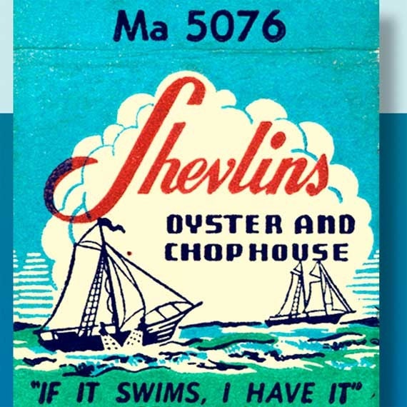 Fish Art Matchbook PRINT Ocean Fishing Wall Decor Cincinnati Matchbook ...