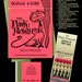 Burlesque POSTER Pink Pussycat Matchbook Hollywood Strip Tease Club ...