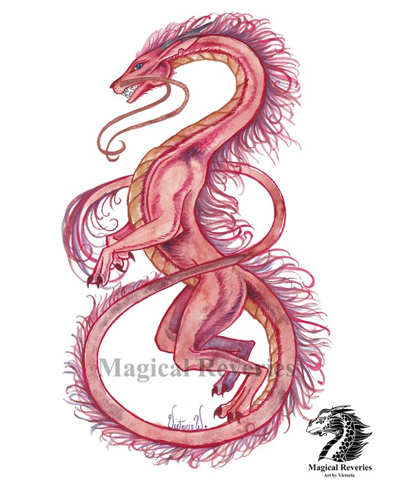 Eastern Dragon Sketch