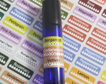 Doterra labels | Etsy