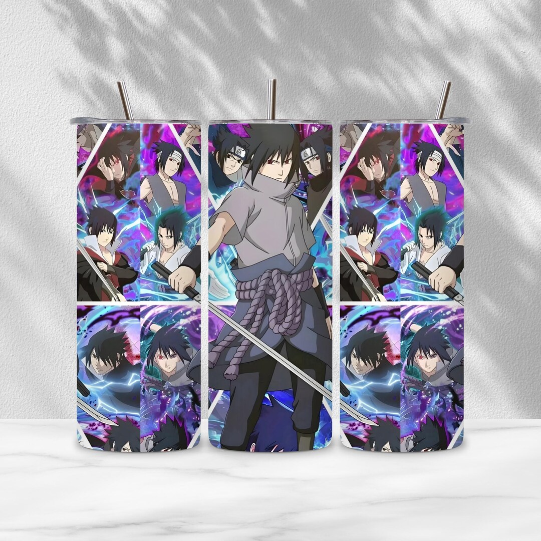 Sasuke Uchiha Tumbler Wrap: Anime Fan Gift (digital Download) - Etsy