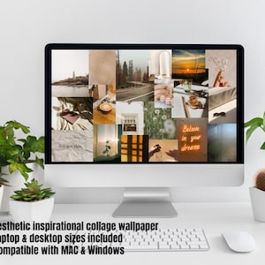 Desktop Wallpaper With Template - Aesthetic Desktop and Laptop ...