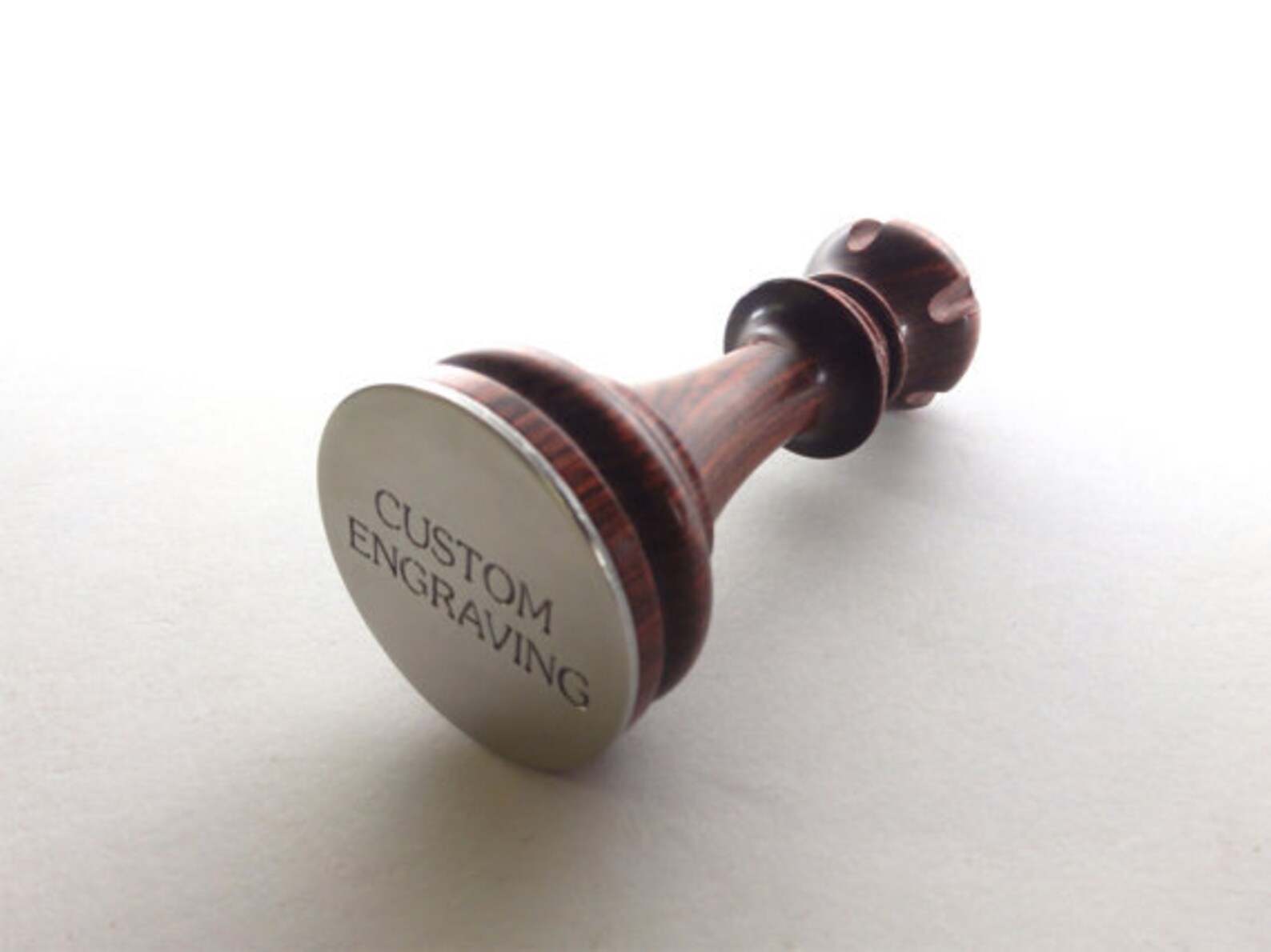 Custom Engraved Pawn Chess Piece Keychain - Etsy