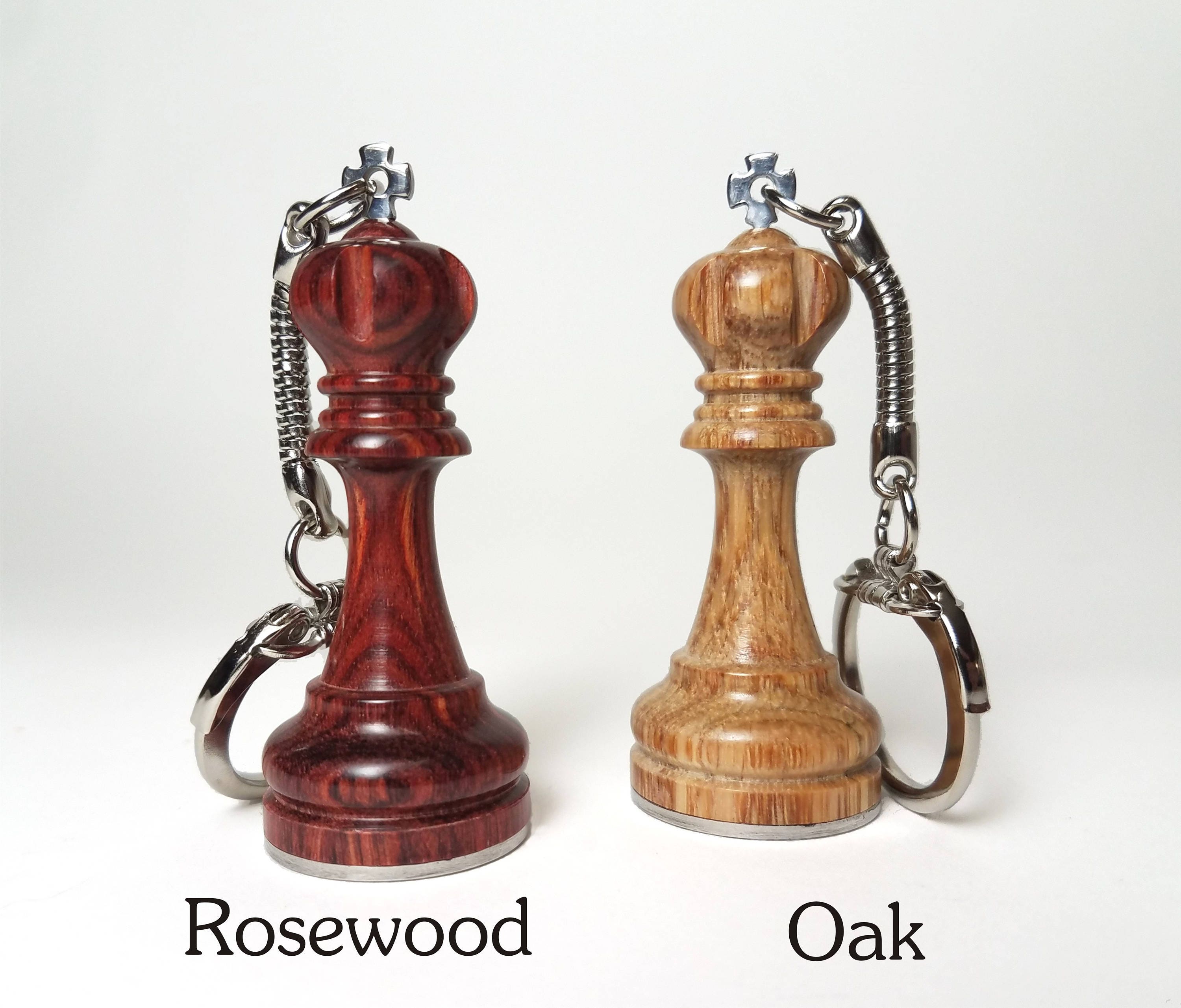 Engraved kings TO You King Chess Piece Keychain - Etsy