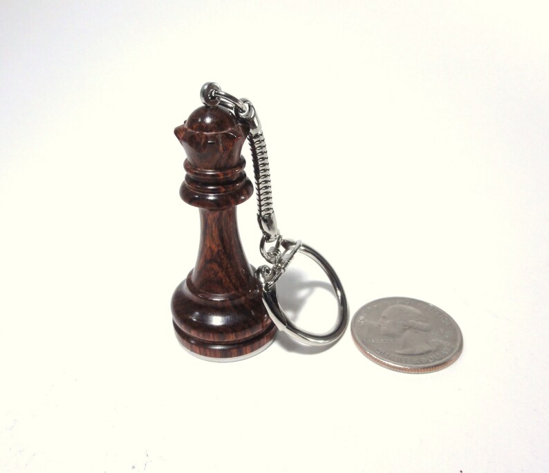 Queen Chess Piece Keychain - Etsy