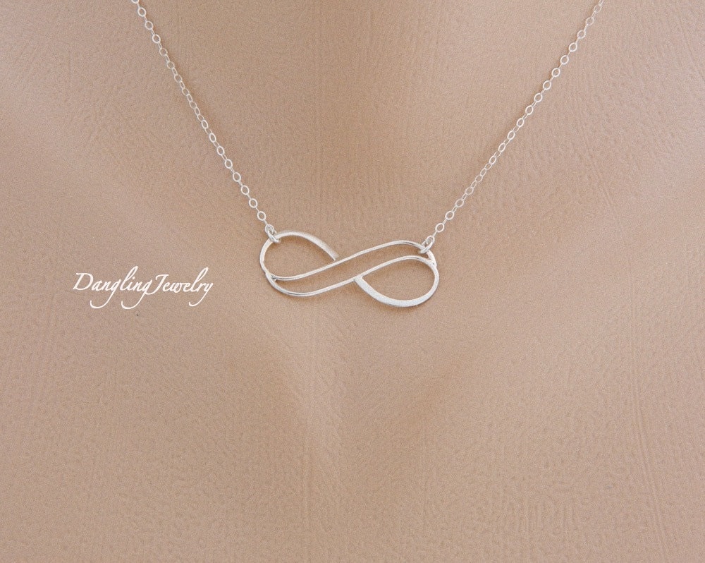 Infinity Necklace Couple Necklace Sister Necklace Best | Etsy