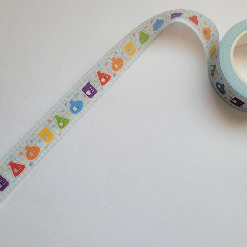 Science Washi Tape - Etsy