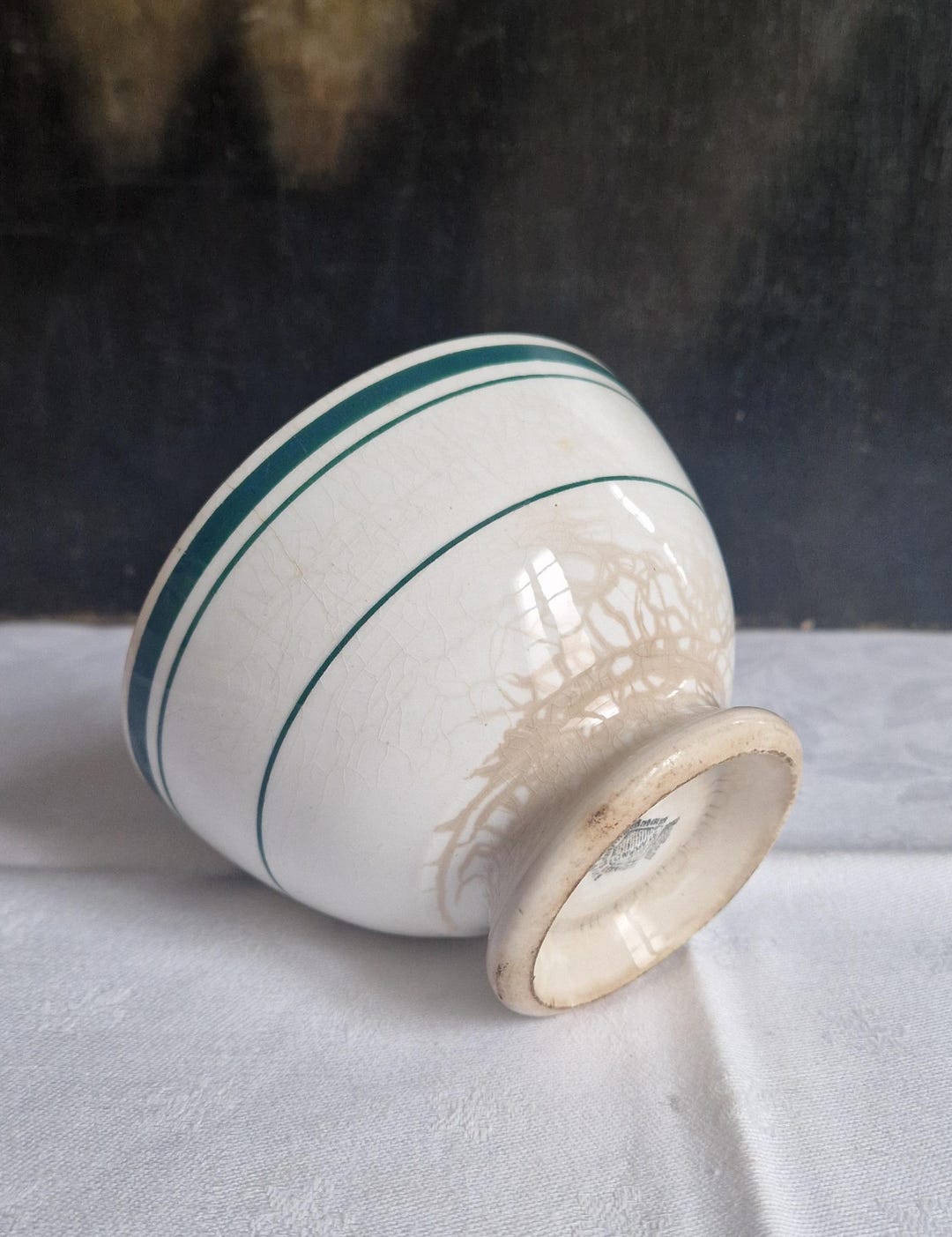 Antique Bol Bowl St Amand Patina French Vintage Decor - Etsy