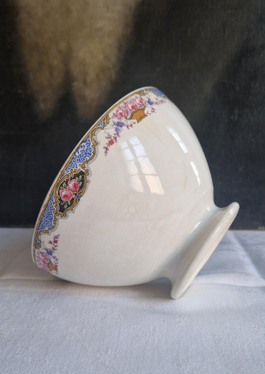 Antique Bol Bowl Sarreguemines French Vintage Decor - Etsy