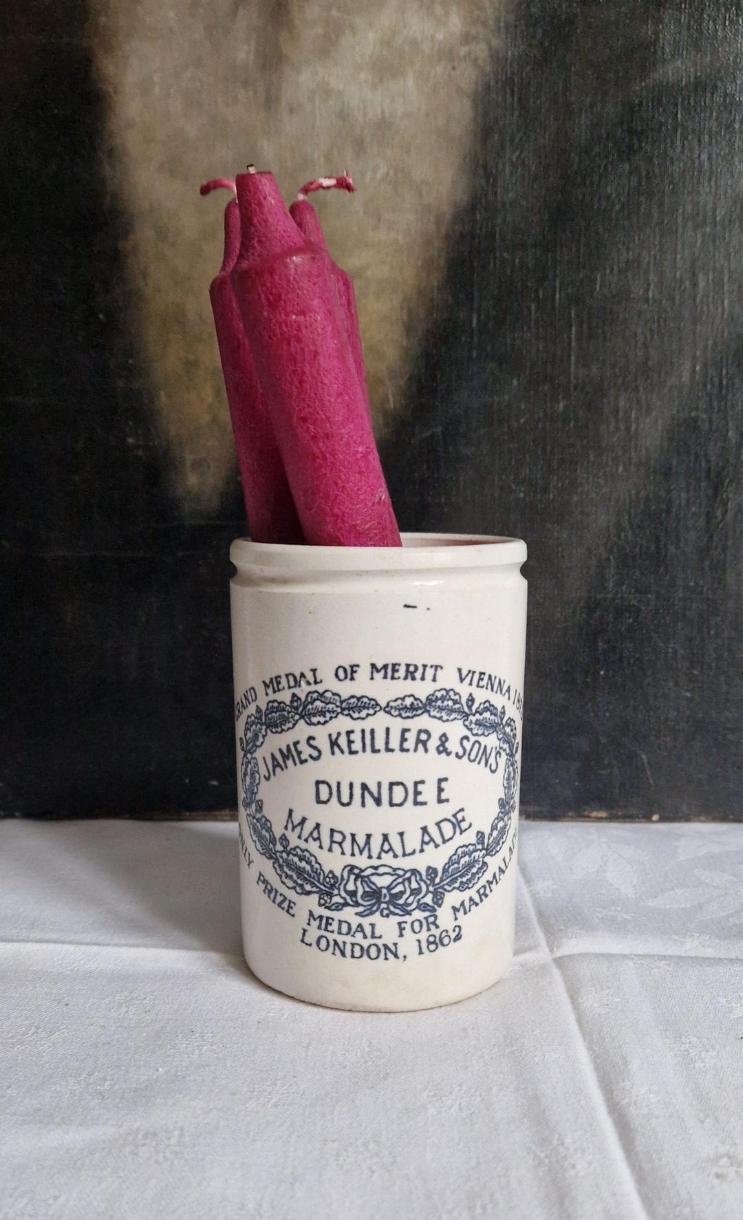 Antique Jam Jar Dundee James Keiller French Vintage Decor - Etsy