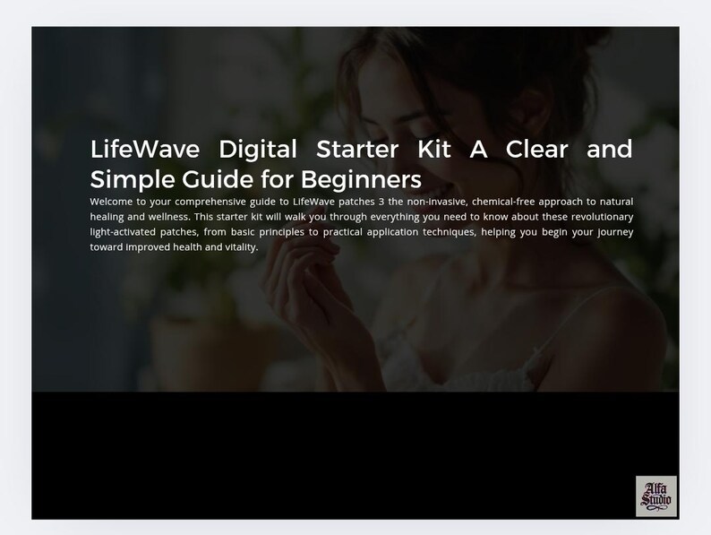 Lifewave Full Patch Guide | Digital Starter Kit for All Patches (X39 ...