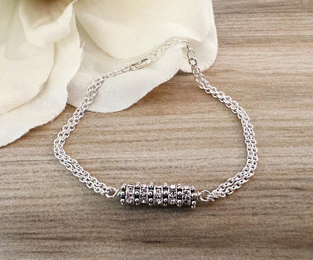 Decades 50th Birthday Bracelet With Preciosa Crystal Rings for 30th ...