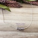 Birthstone Decades Necklace With Preciosa Crystal Rings for 30th 40th ...