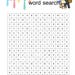Kids Word Search Puzzle, Animals, Colors, Countries (instant Download ...