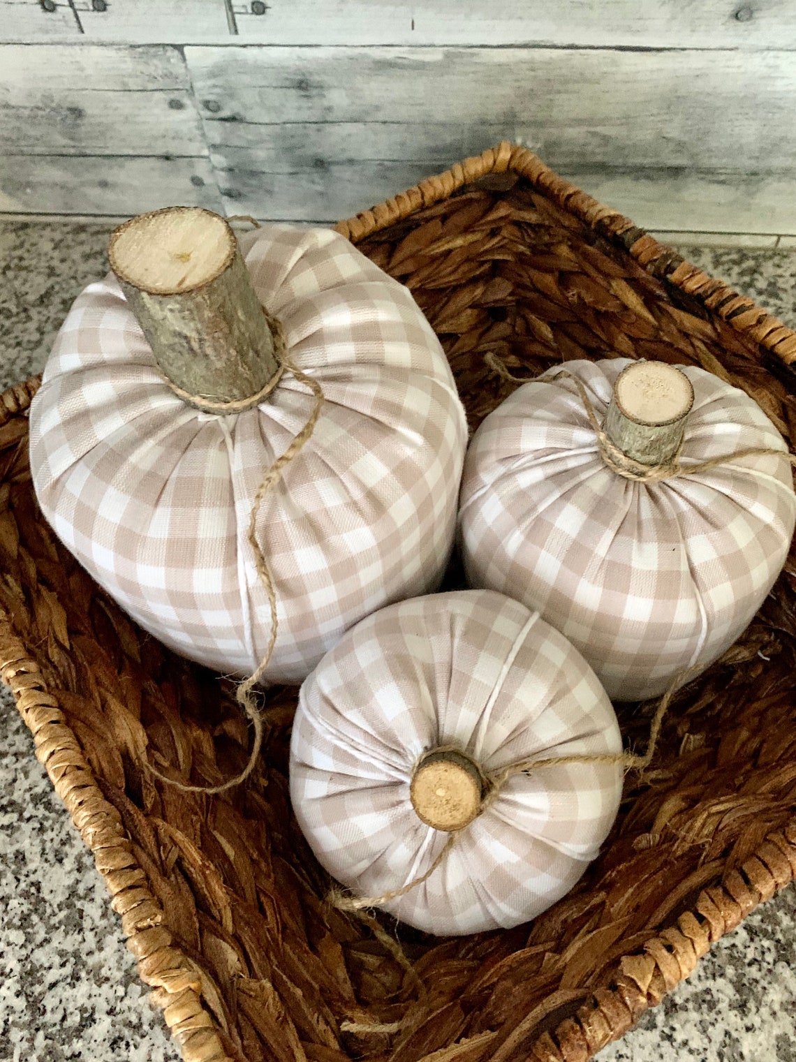Farmhouse Pumpkins Set of 3 Farmhouse Decor Fall Decor - Etsy