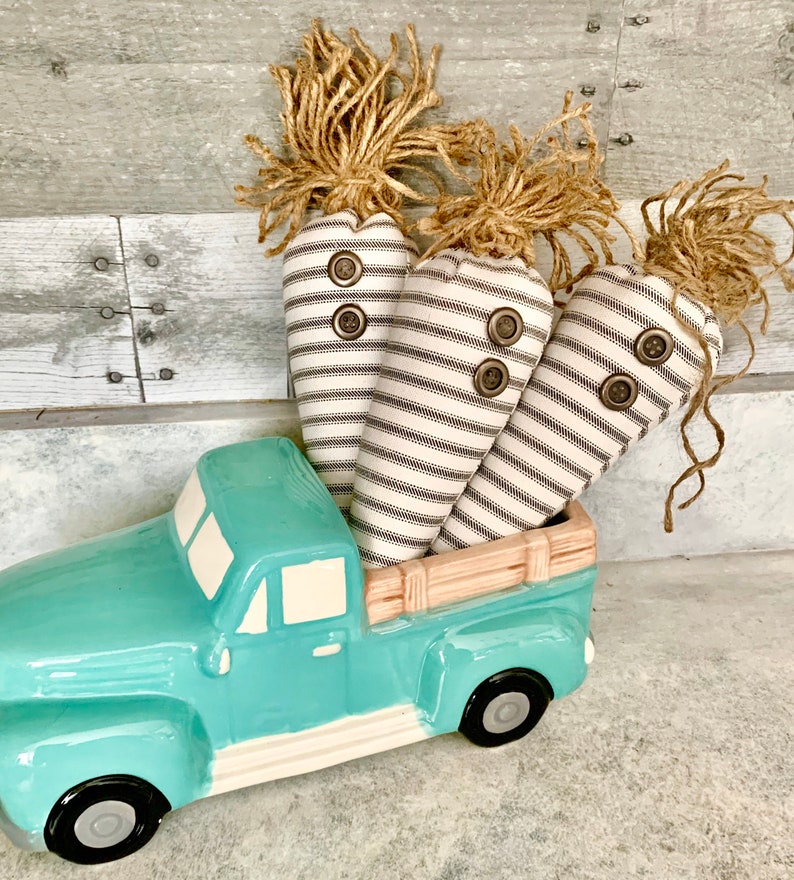 Fabric Carrots Farmhouse Easter Easter Decor Carrot Bowl - Etsy