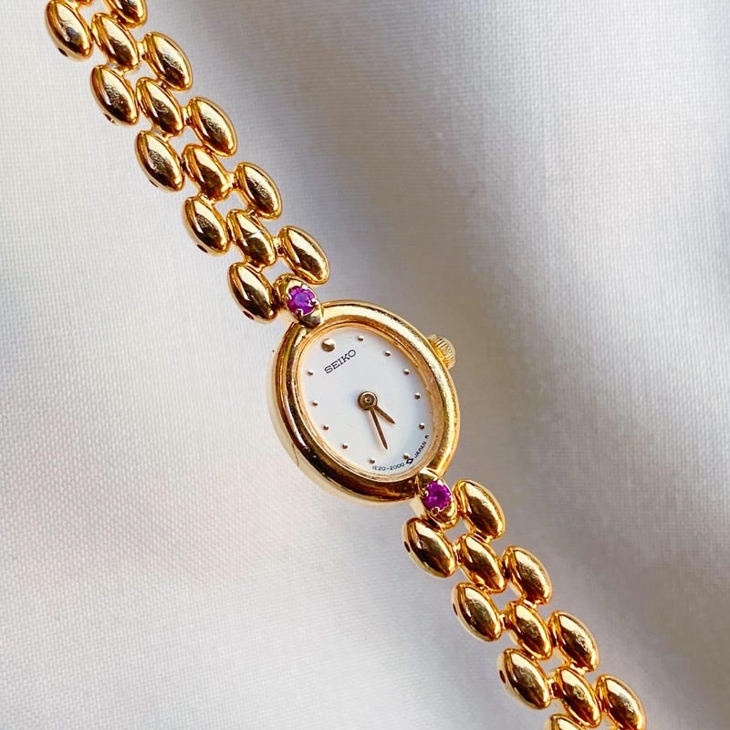 Vintage Seiko Ruby - Etsy