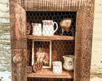 Chicken Wire Shelf - Etsy