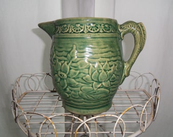 Green Mccoy Pitcher | Etsy