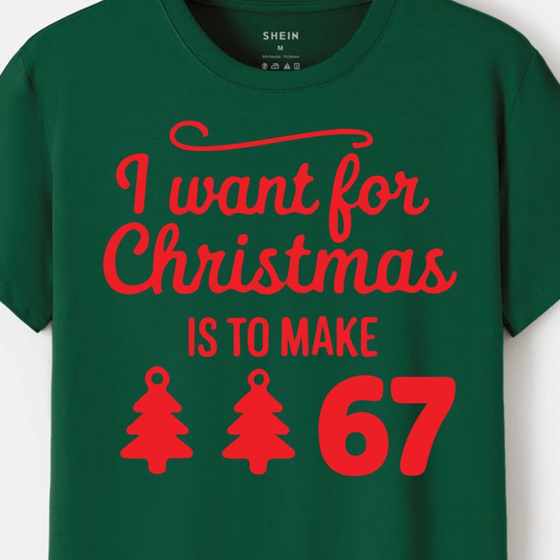 Funny 6 7 Christmas Meme SVG, Santa, Christmas Tree (digital Download ...