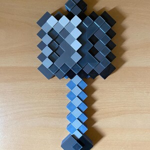 Minecraft Item Frame Magnetic Mace Minecraft Decoration Gamer Gift Minecraft Item Frame Magnetic Mace Minecraft Decoration Gamer Gift