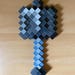 Magnetic Item Frame, Mace, Pixel Art, Gamer Gift, Decoration, Spinable ...