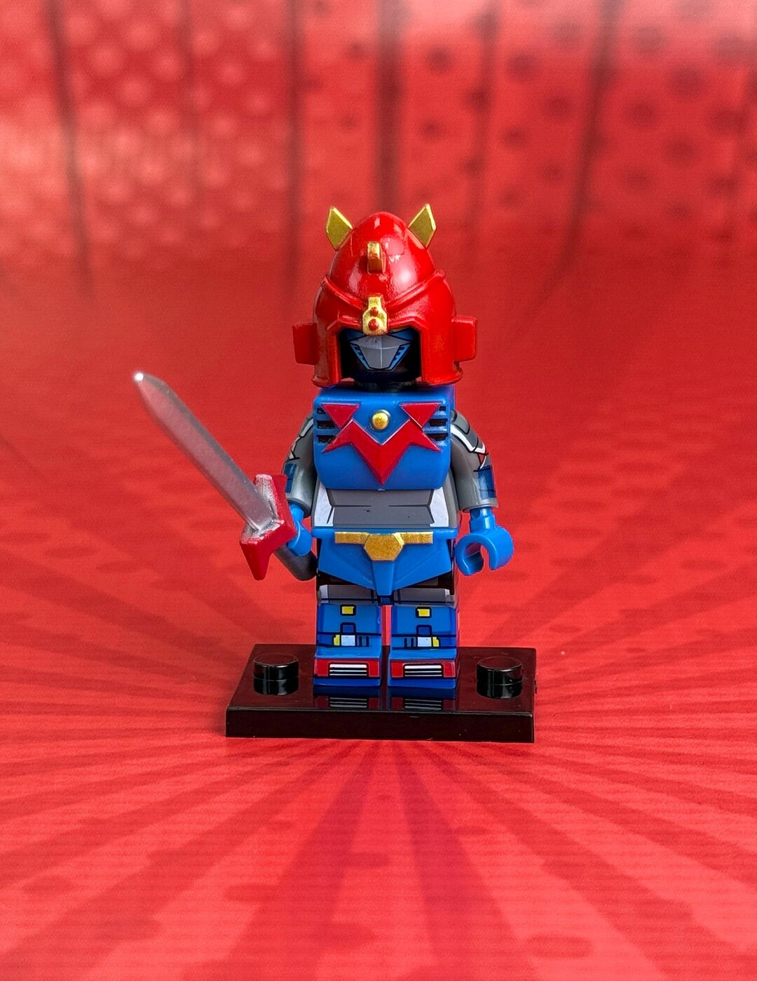 Anime Minifig | Volt Mech Hero - Etsy