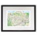 Highland Park CA Map Print Hand-drawn L.A. California Art Home ...