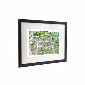 Eagle Rock CA Map Print Hand-drawn Los Angeles California Art Home ...