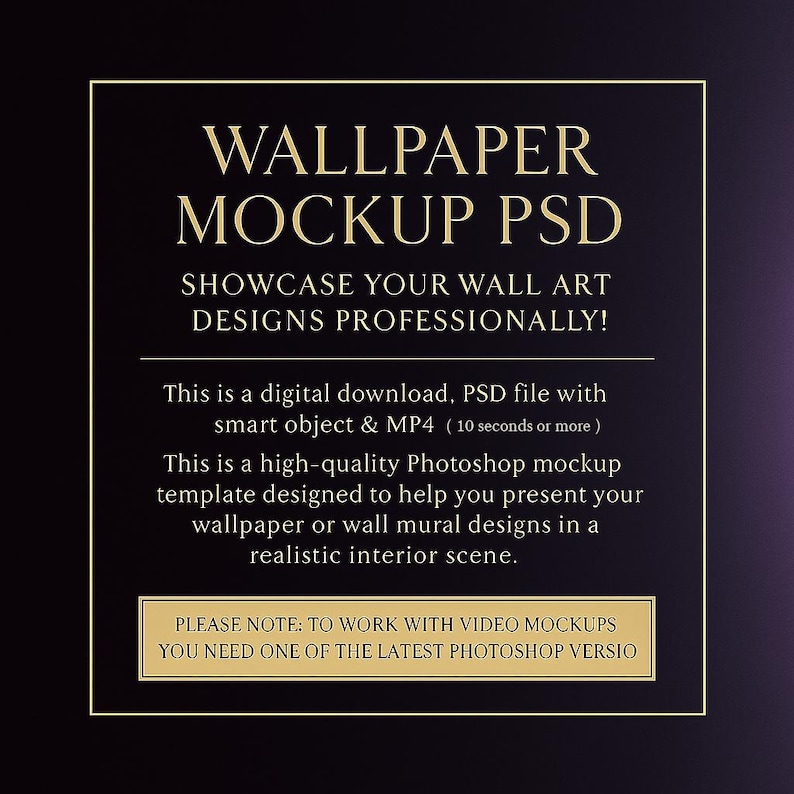 Animated, A3 Ratio Framed Video Mockup: (PSD Digital MP4 Mockup ...