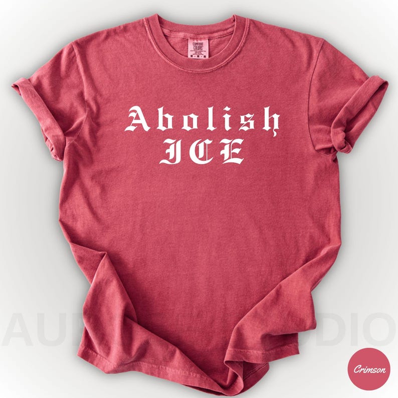 Abolish Ice Shirt, Anti Trump Political Protest T-shirt, ICE OUT NOW ...
