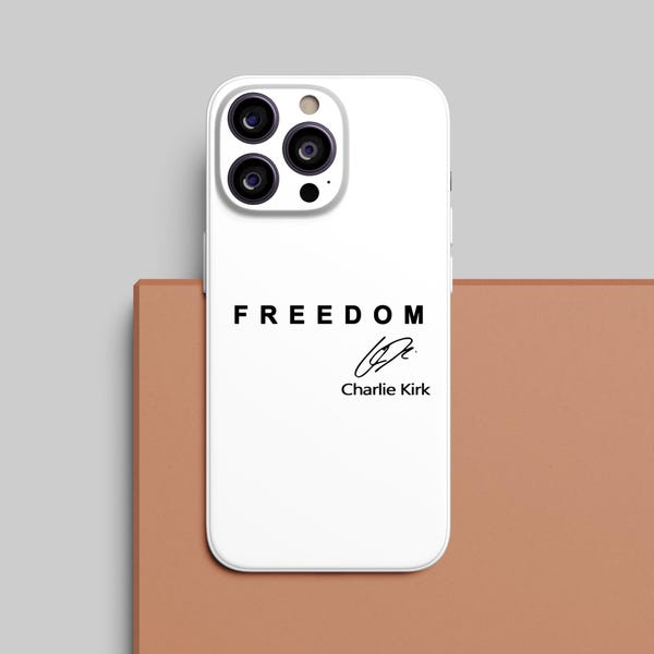 Charlie Kirk Phone Case - Etsy