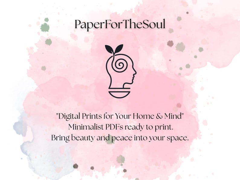 Mindful Cat Wall Art – Psychedelic Zen Cat Poster – A4 Printable ...