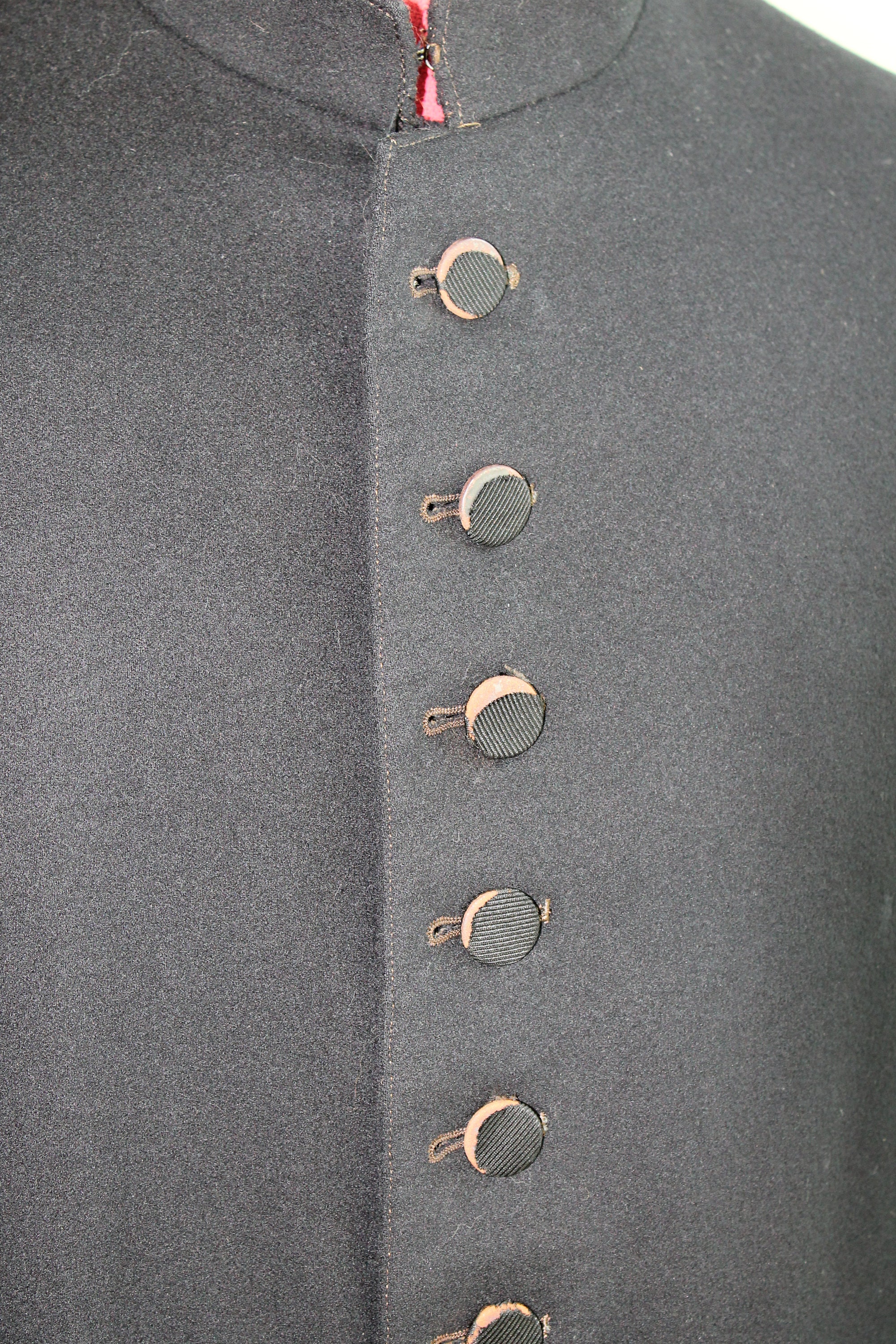 Antique Wool Cashmere Masonic Knights Templar Order Ceremonial Frock ...