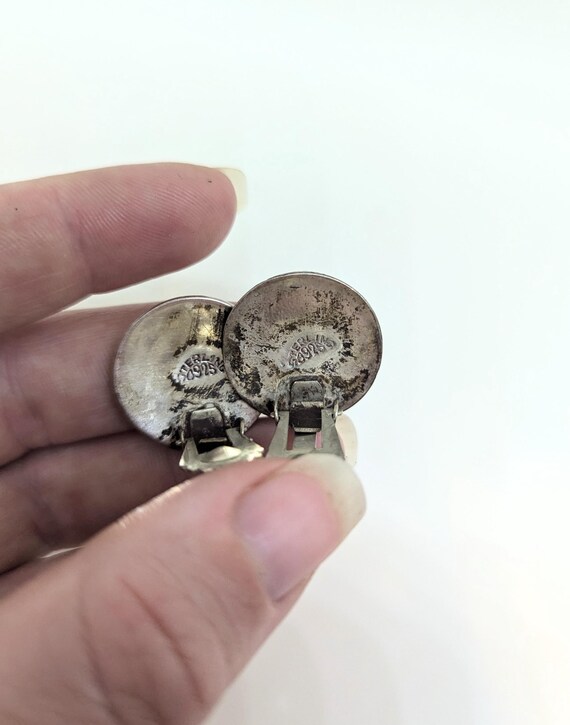 1950s Sterling Silver Road Runner + Cacti + Turquoise… - Gem