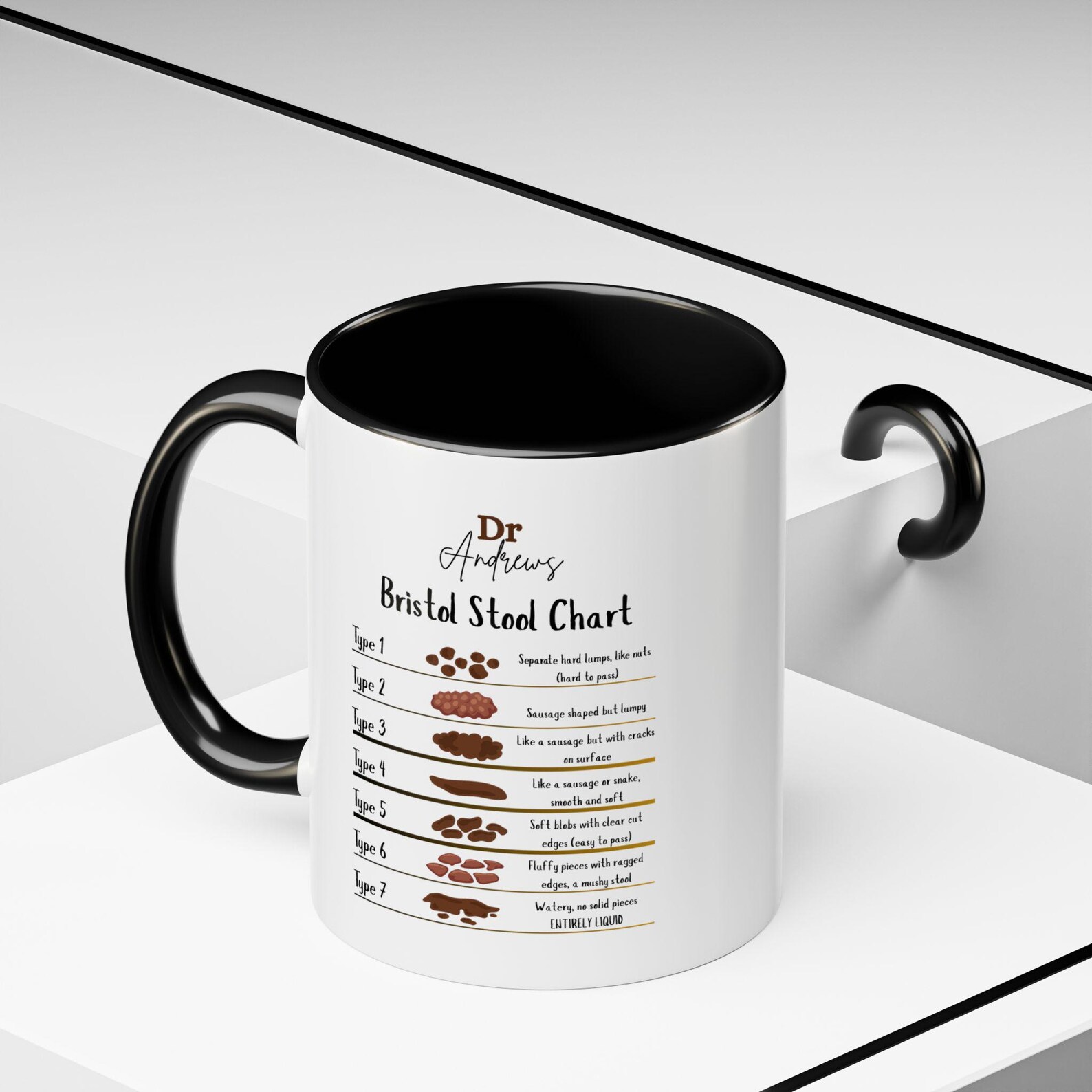 Funny Bristol Stool Chart Coffee Mug: Medical Staff Gift - Etsy