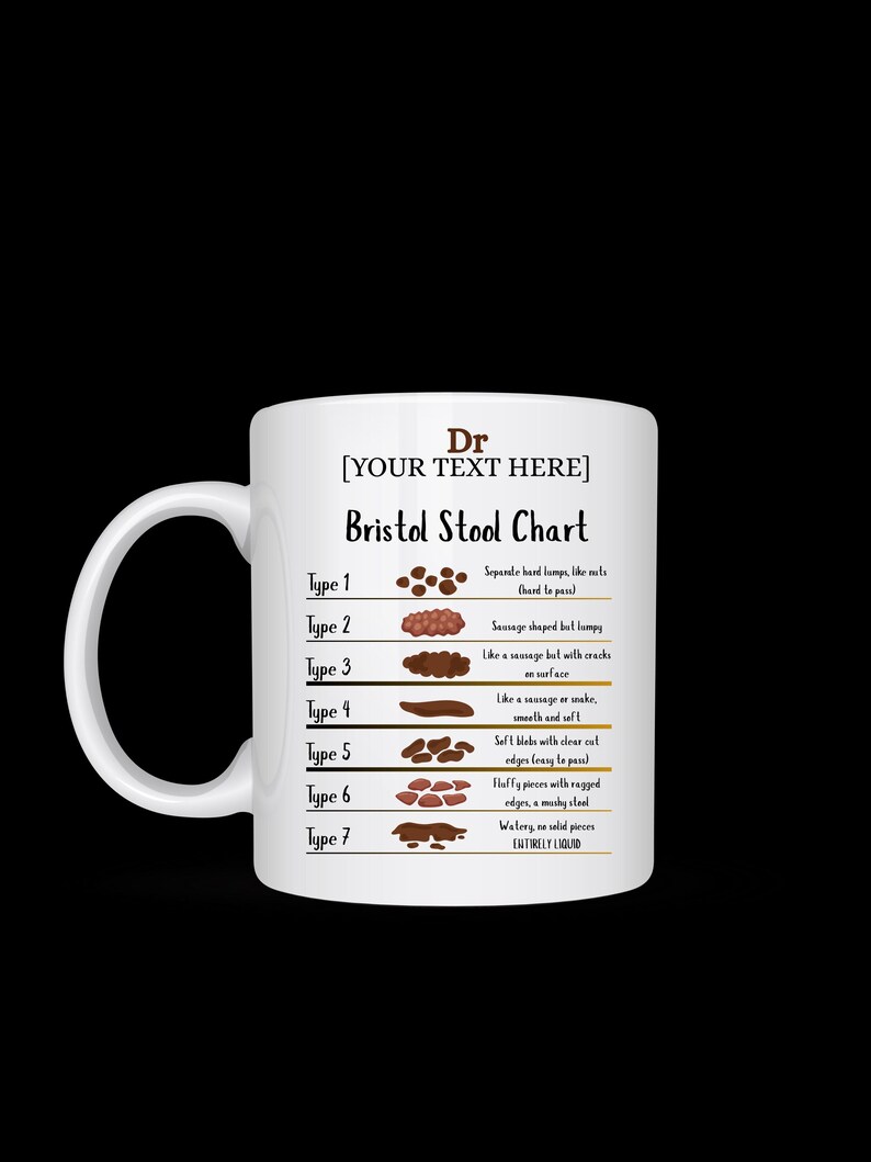 Funny Bristol Stool Chart Coffee Mug: Medical Staff Gift - Etsy UK