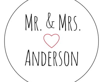 Miss to mrs wedding stickers gold miss to mrs bridal shower | Etsy