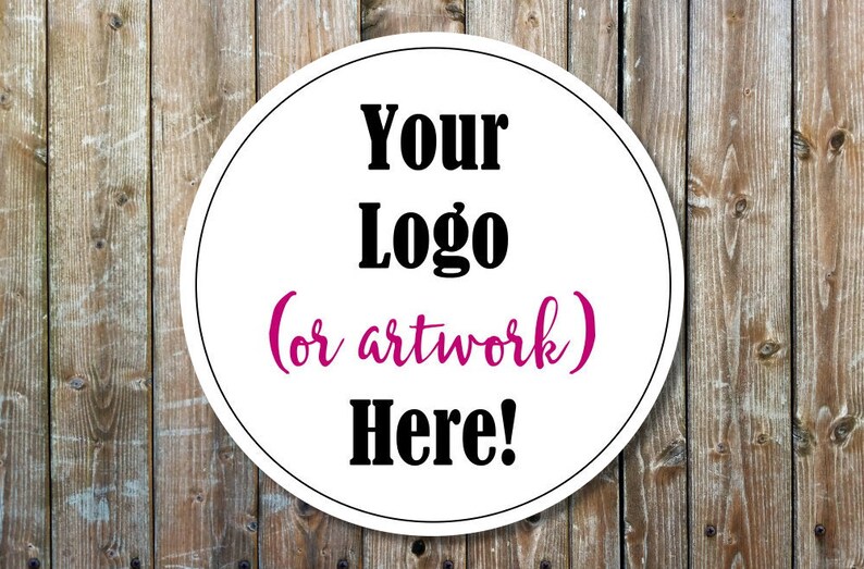 Logo Stickers Custom Logo Labels Business Logo Stickers - Etsy
